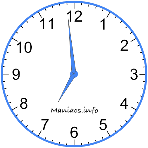 Angle Between Hour And Minute Hand At 6 59 Angle Between Hour And Minute Hand At 6 59